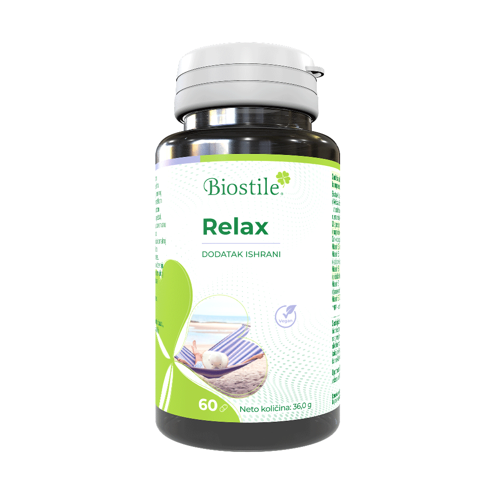 Relax Kapsule | Dijetetski Suplementi | Vitamin B | Biostile