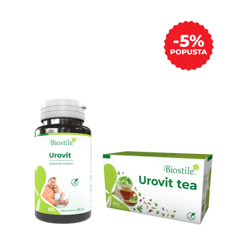 UROVIT Kapsule I čaj – BIOSTILE SRBIJA